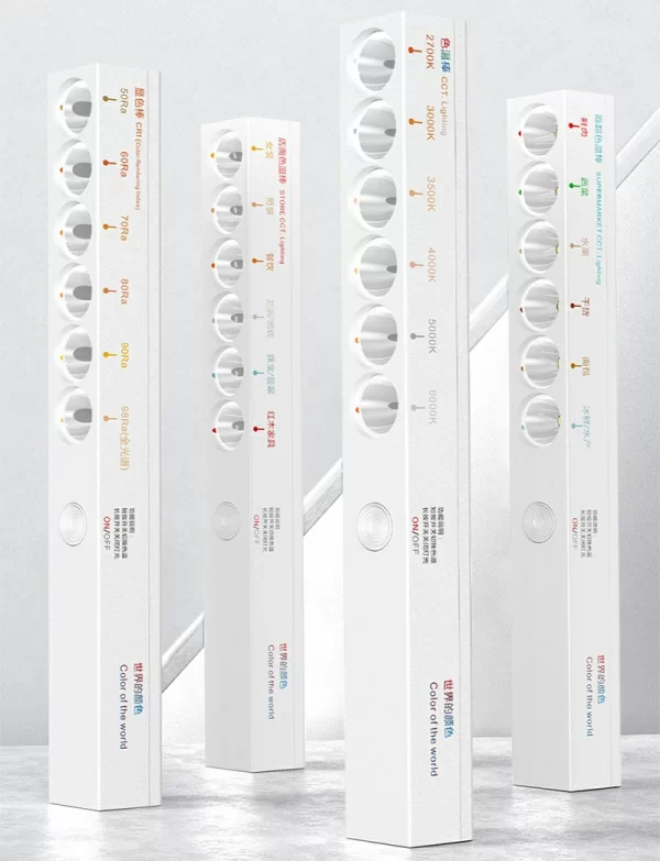 Indoor lighting testing and decoration designer selects 6-level color ...