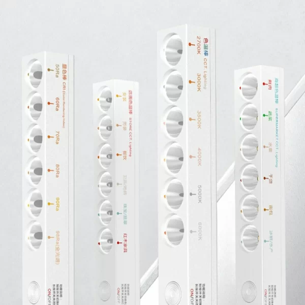 Indoor lighting testing and decoration designer selects 6-level color ...